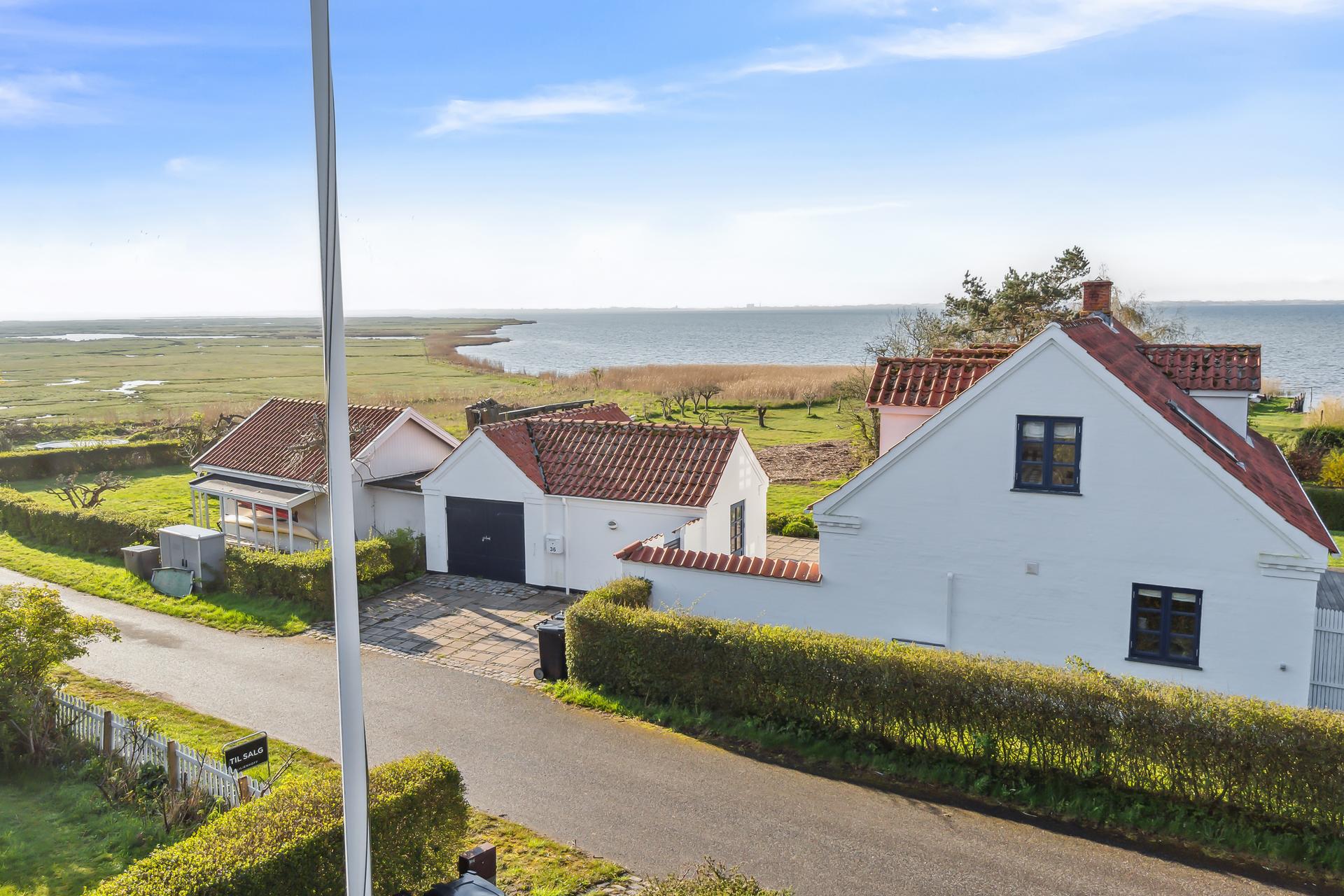 611-3150 Søndergade 21, Nyord - Flot udsigt til fredede enge og kig til ...